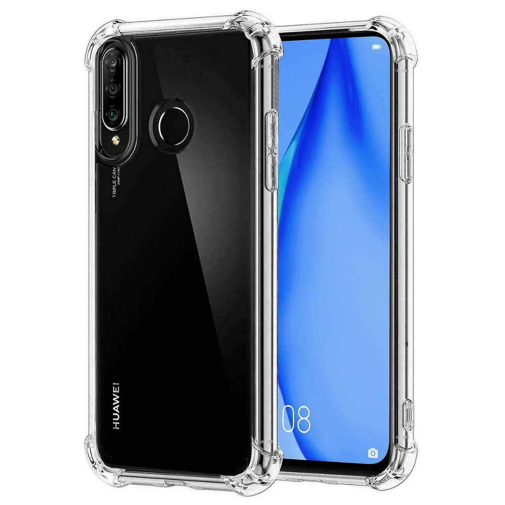 Safety Clear Case til Huawei P30 Lite | reFix.dk