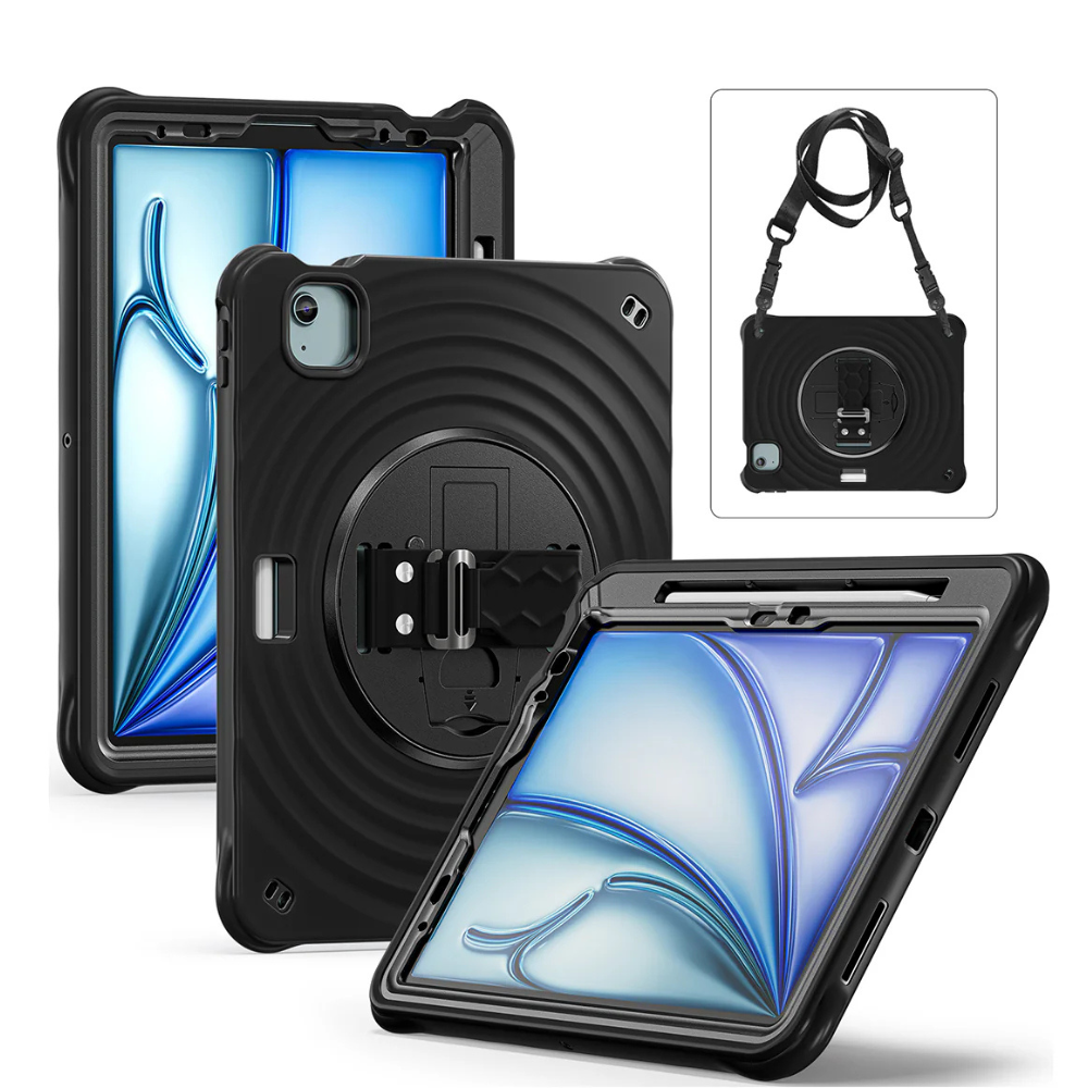 Anti Shock 360 Graders Cover m. Kickstand til iPad Pro 11 (2025 / 2024 ...